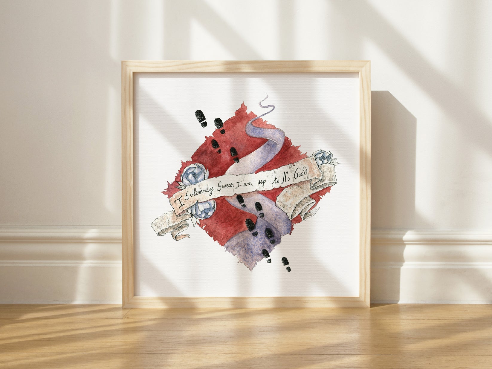 Carte du Maraudeur | Art Print – beelunary
